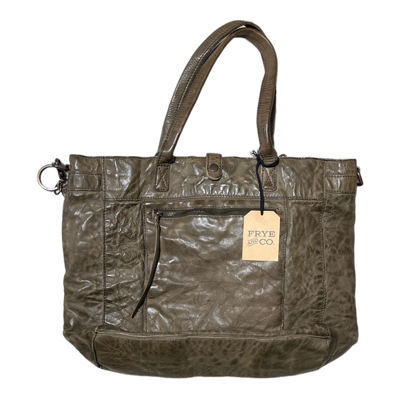 Frye | Bags | Nwt Frye Co Ruby Olive Leather Tote Bag | Poshmark